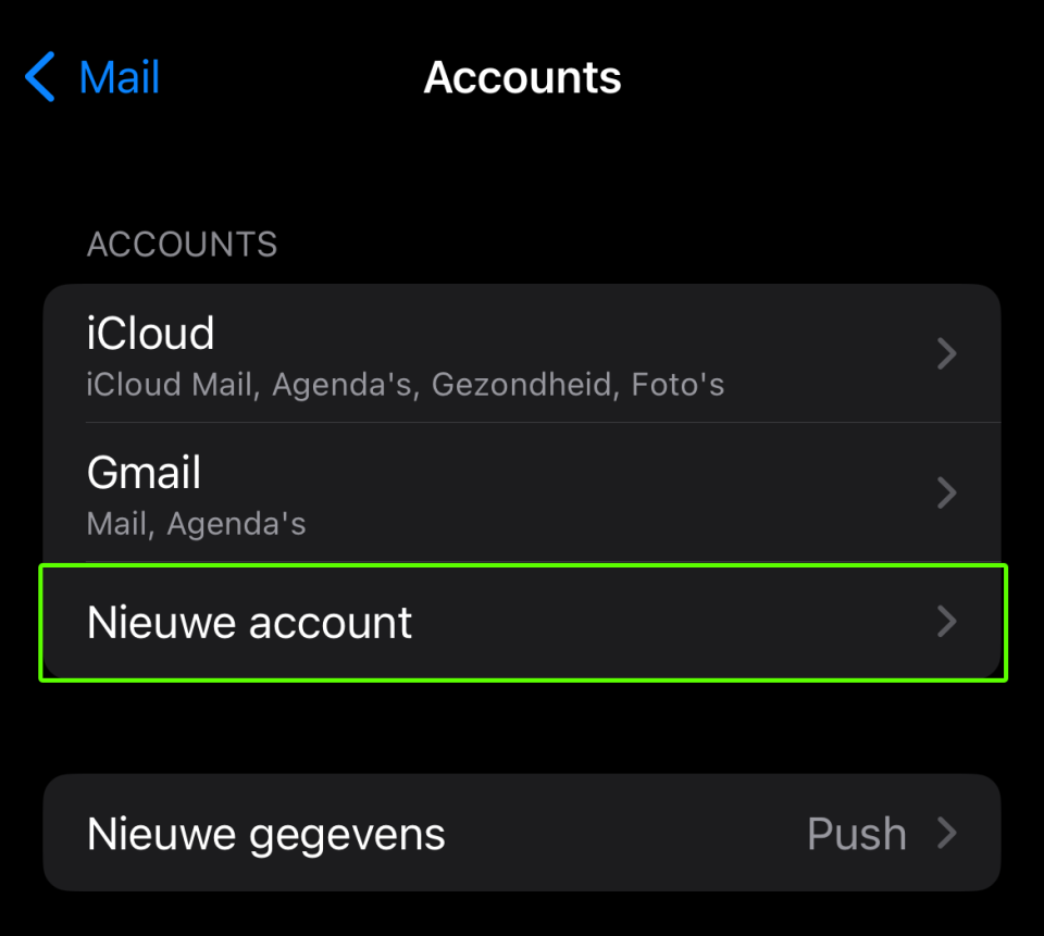 Hoe koppel je je mail via IMAP op iPhone? | Web Wings